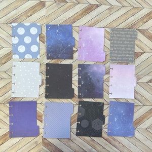 Hand Crafted | Office | Happy Planner Micro Notes Undated Monthly And ...